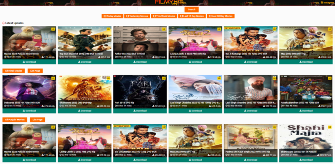 Filmyhit 2023 - HD Punjabi Bollywood Movies Download 720p 800MB